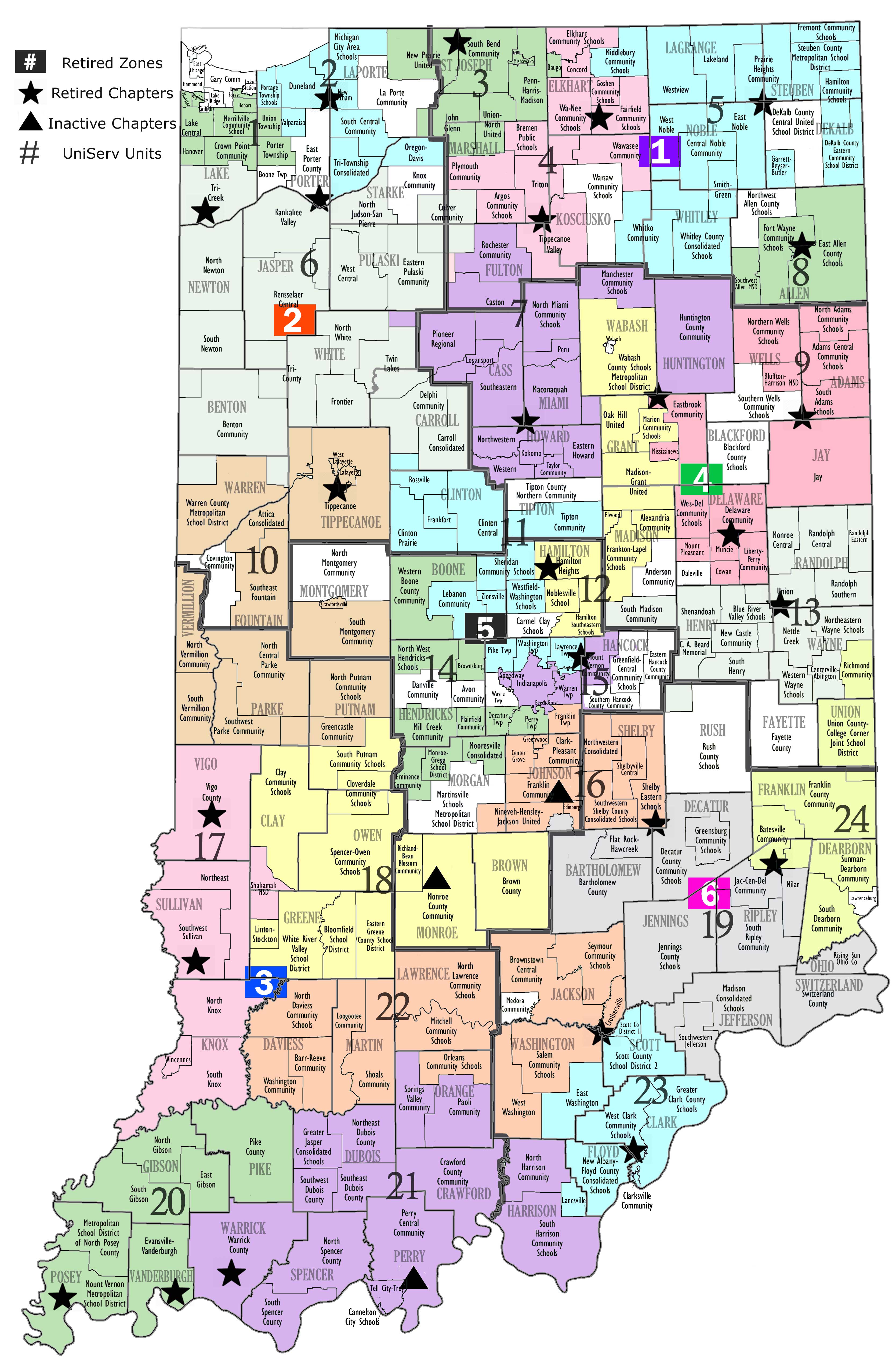 Road Map Of Indiana Time Zones Map World Gambaran