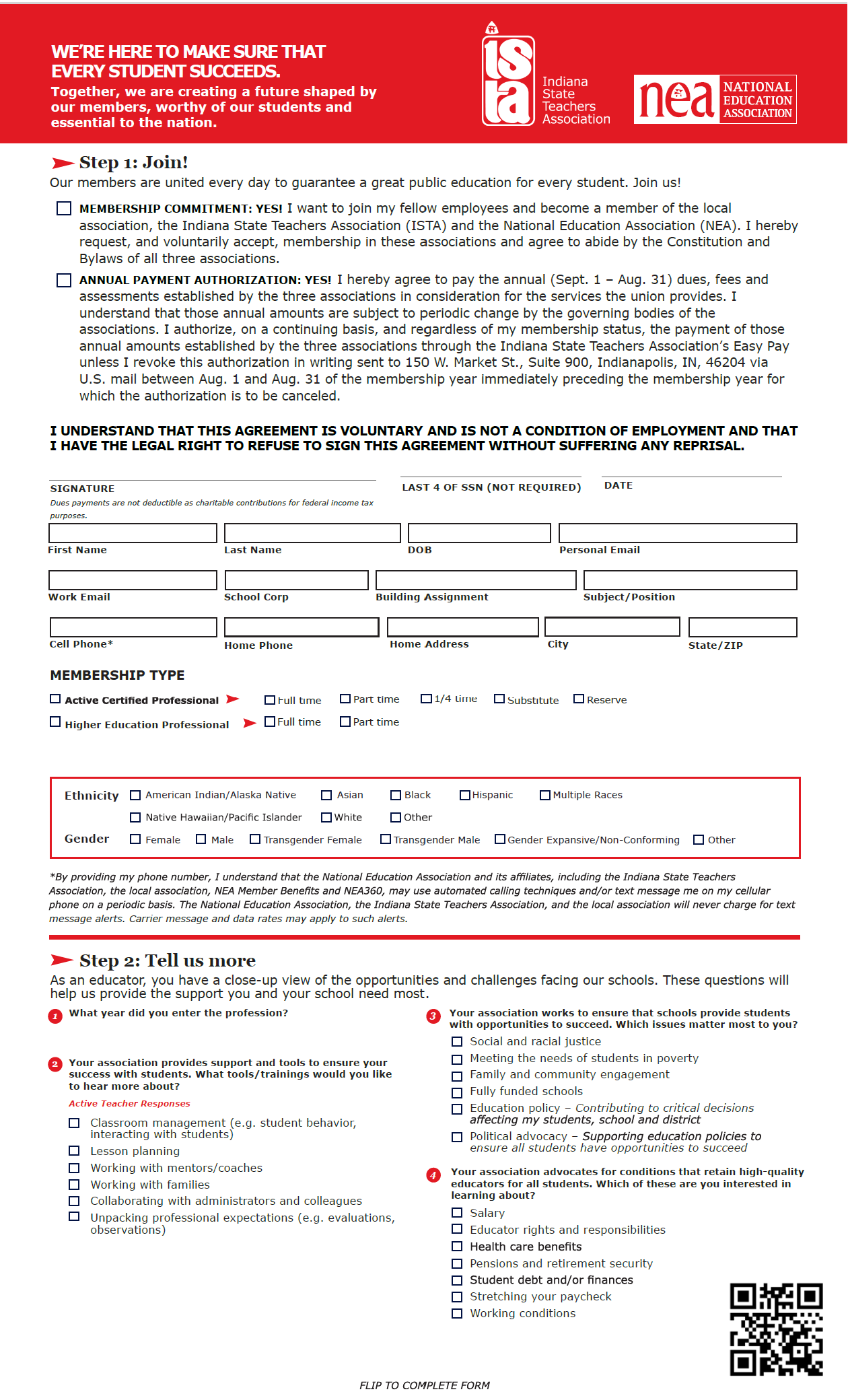 2024-25 Membership Materials Request Form