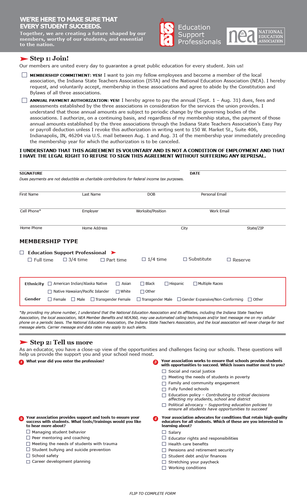 2022 – 23 Membership Materials